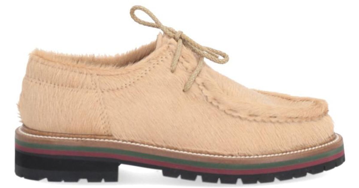 The Bekk Suede Dress Shoes in Natural | Lyst