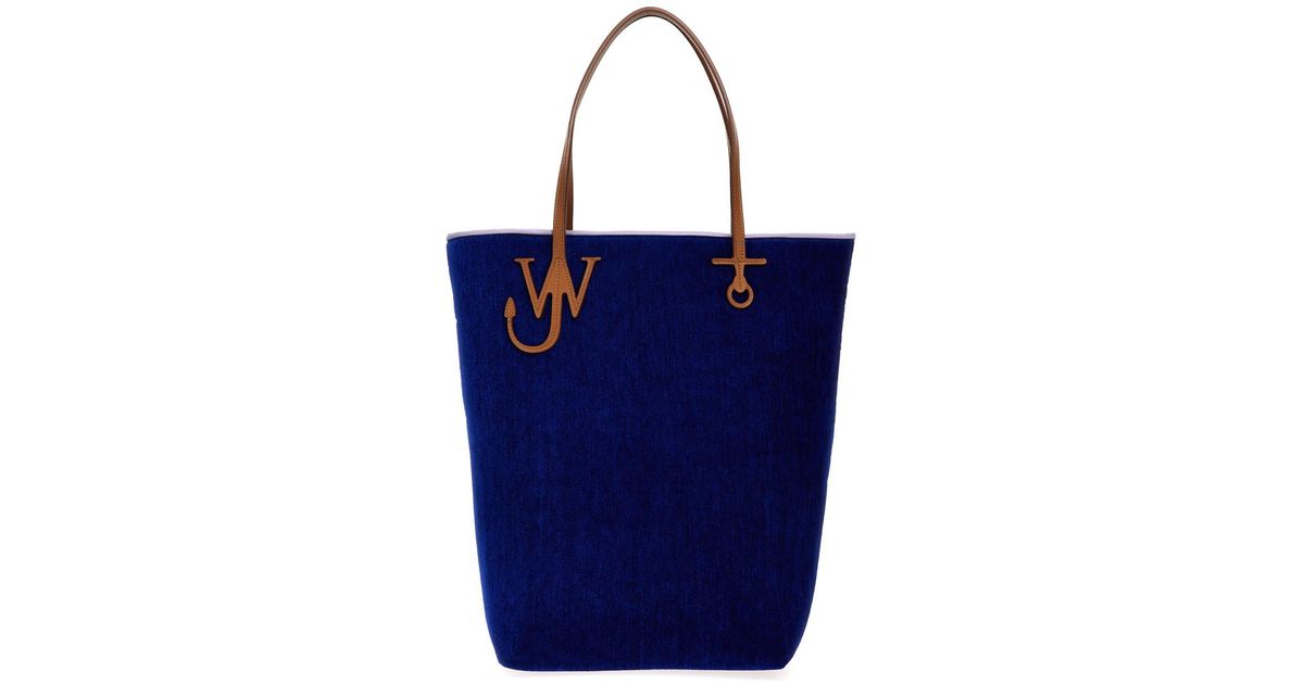 JW Anderson Tall Anchor Tote Bag in Blue for Men | Lyst