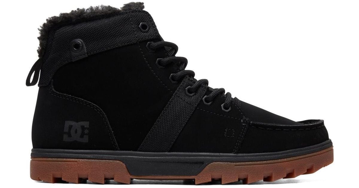DC Shoes Woodland Boots Winter Boots in Black for Men | Lyst