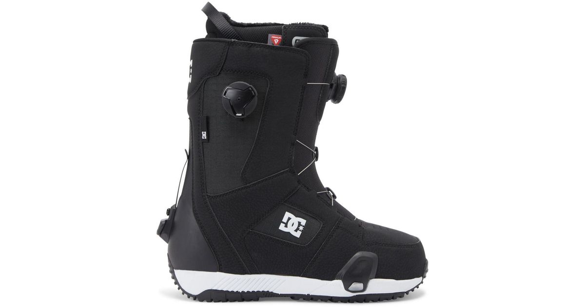 DC Shoes Phase Pro Step On Boa Snowboard Boots in Black for Men | Lyst