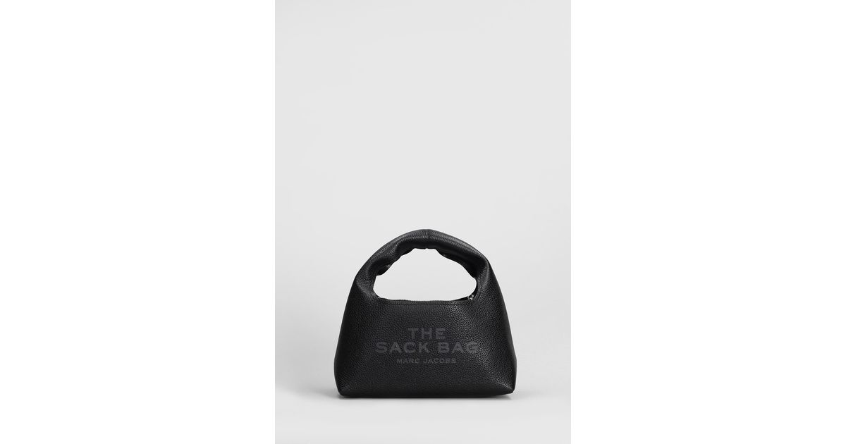 Marc Jacobs The Mini Sack Hand Bag in Black | Lyst
