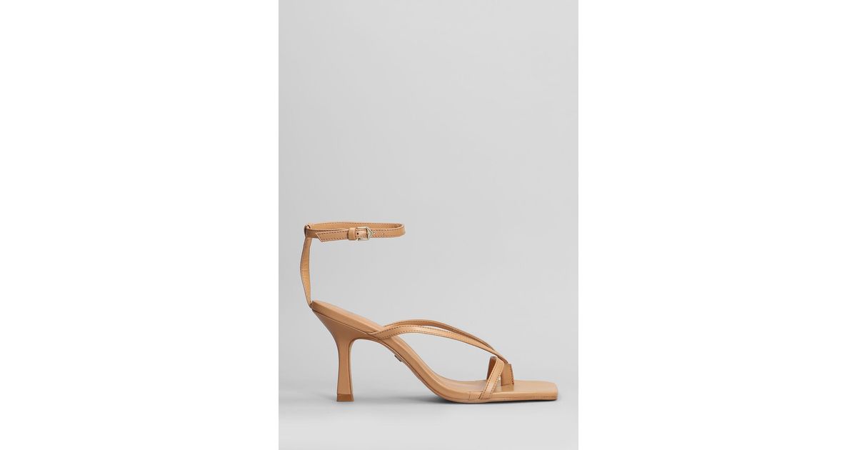 Carrano Sandals In Leather Color Leather | Lyst
