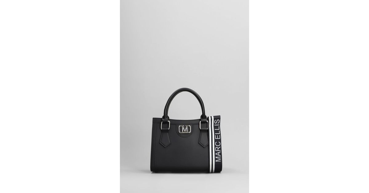 Marc Ellis Flat Wood S Hand Bag In Black Rubber/plasic | Lyst