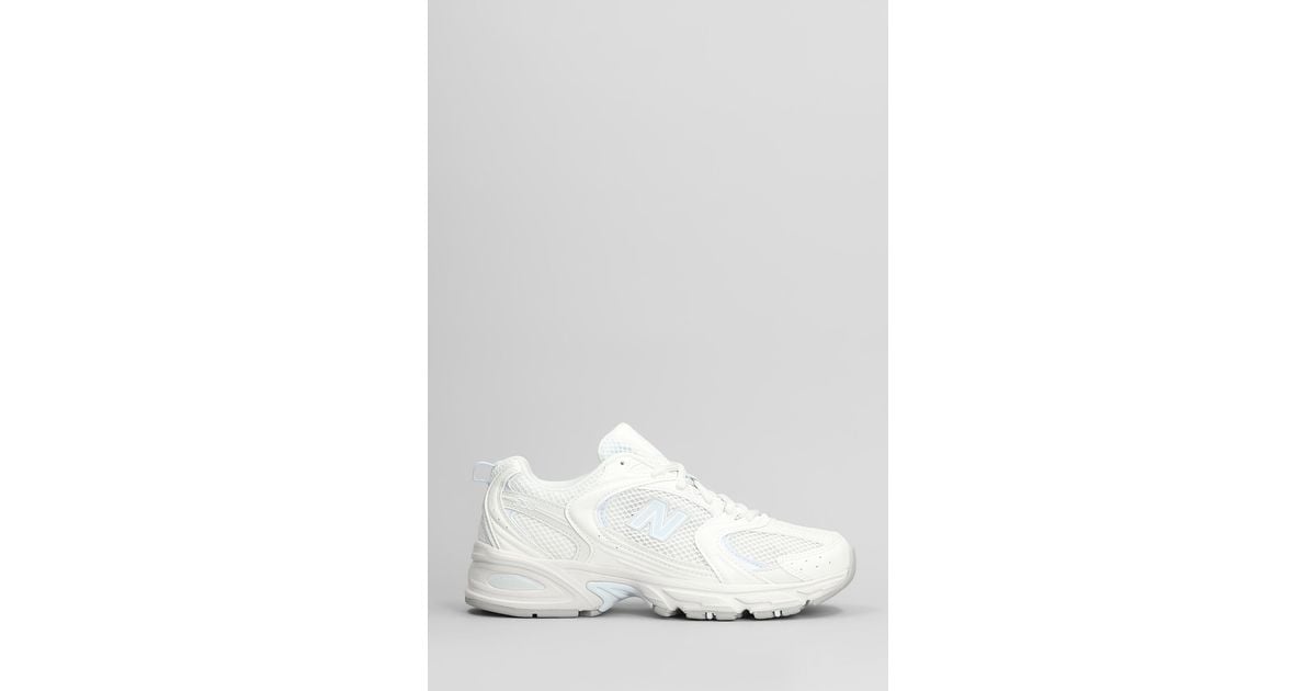 New Balance 530 Sneakers In White Leather And Fabric | Lyst