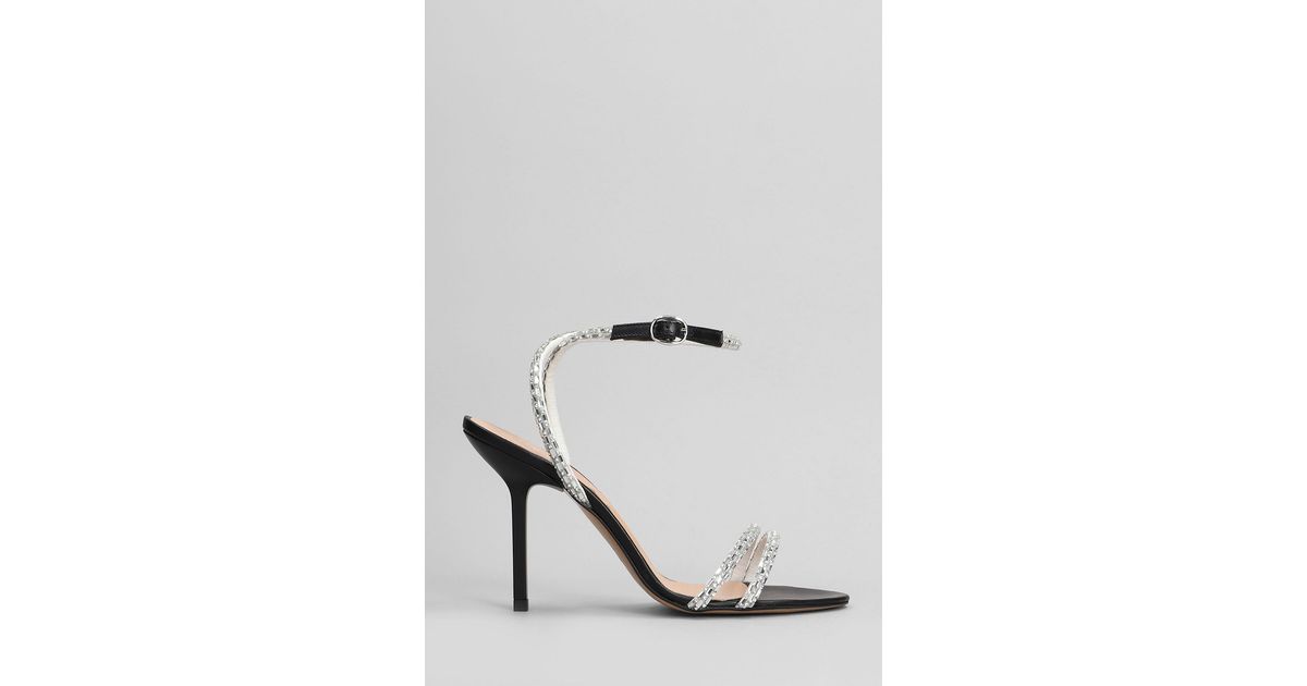 Marc Ellis Azha Sandals In Black Leather | Lyst
