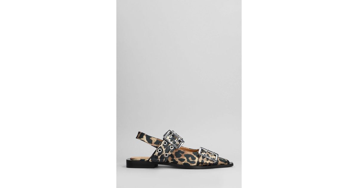 Ganni Ballet Flats | Lyst