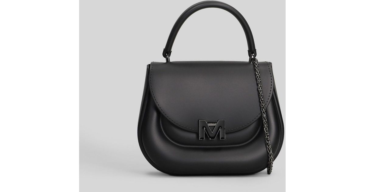 Marc Ellis Flat Jelly Shoulder Bag In Black Rubber/plasic | Lyst