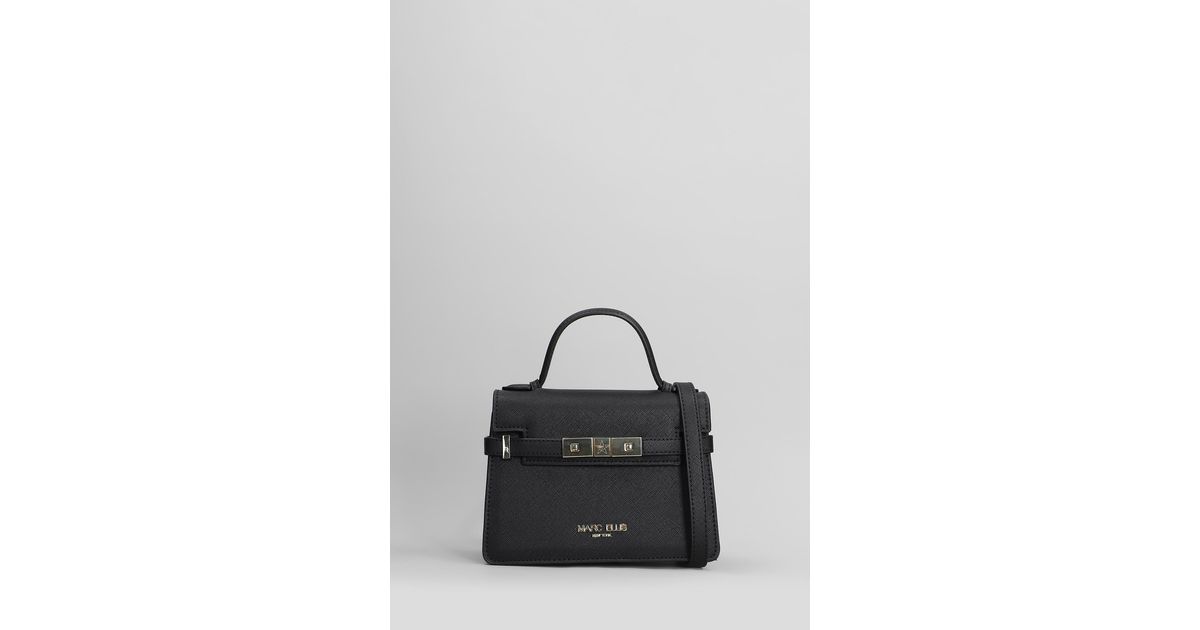 Marc Ellis Around S Shoulder Bag In Black Faux Leather | Lyst