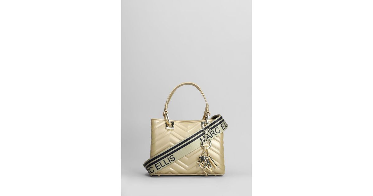 Marc Ellis Flat Krissy S Wave Hand Bag In Gold Rubber/plasic in ...