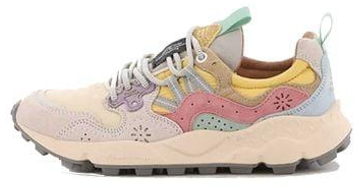 Flower Mountain Rose Yamano 3 Trainer in White | Lyst UK