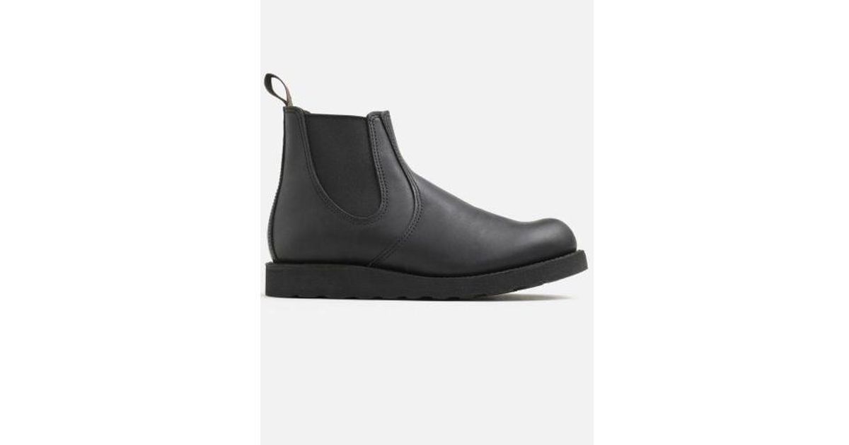 Red Wing Wing Harness Classic Chelsea Boot in Black for Men | Lyst UK