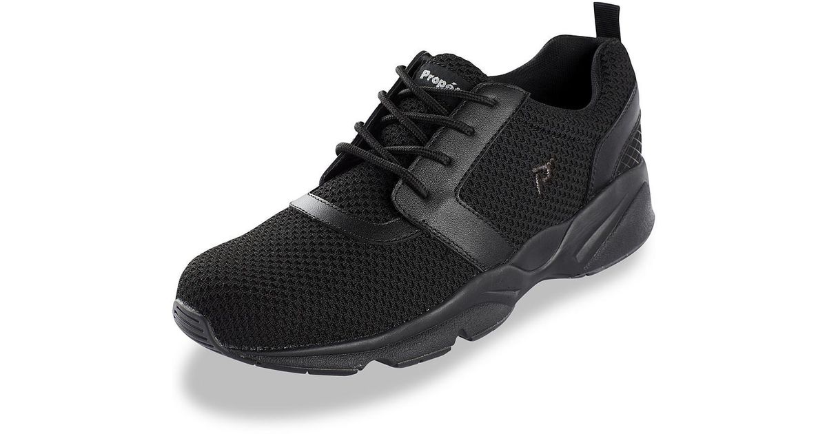 Propet Big & Tall Stability X Sneakers in Black for Men | Lyst