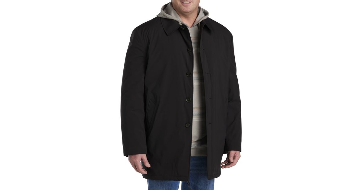 Michael Kors Big & Tall Kedrick All-weather Jacket in Black for Men | Lyst