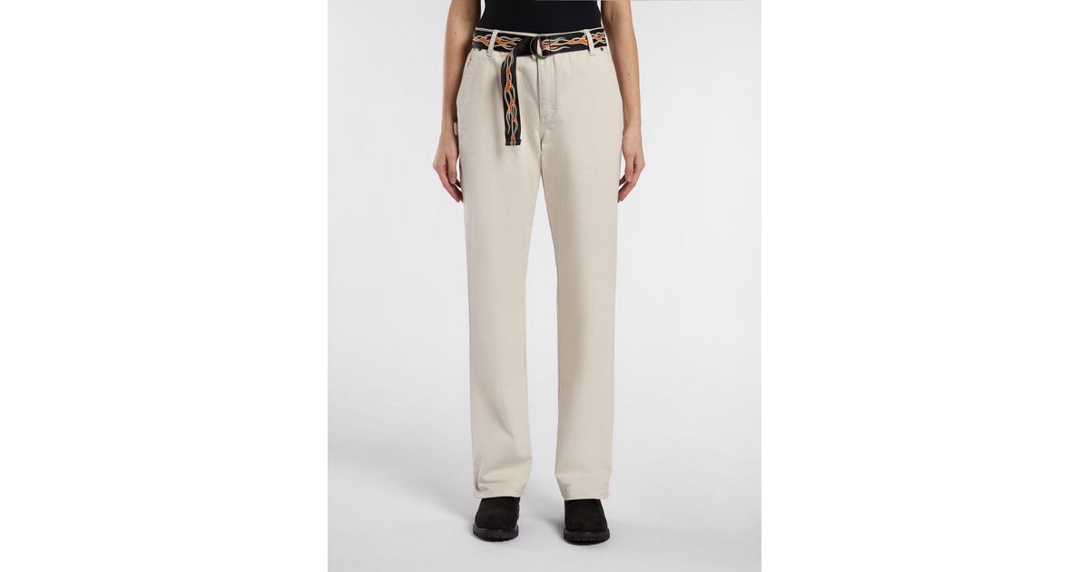 Dickies X Harley-Davidson Carpenter Trousers in White | Lyst UK