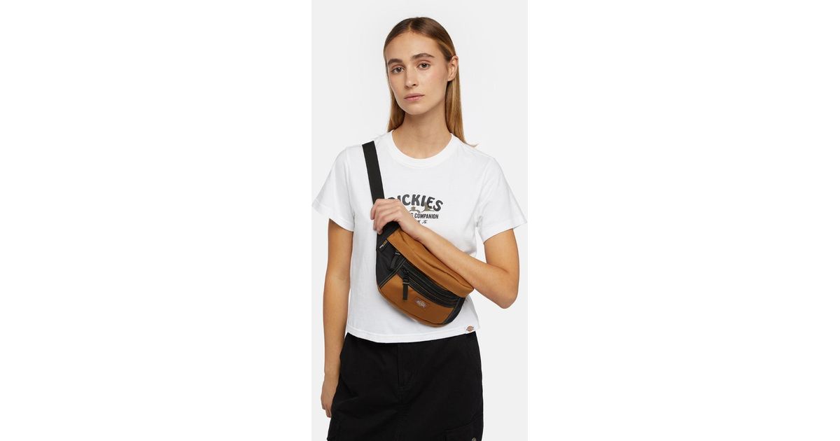 Dickies Ashville Pouch Bag in White | Lyst UK