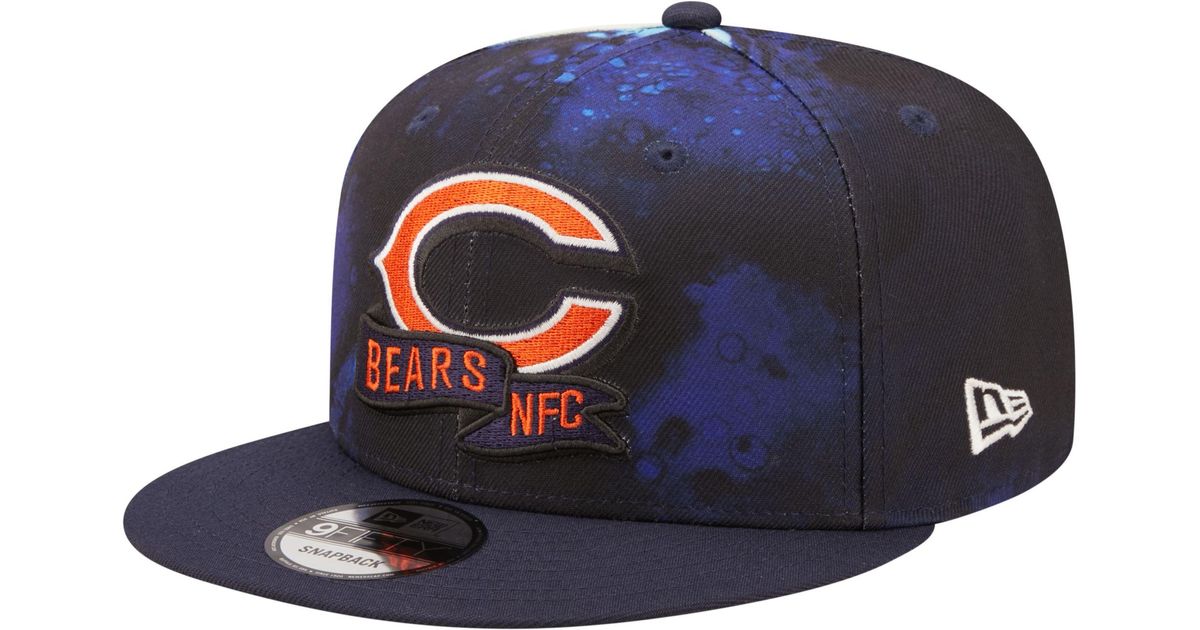 KTZ Chicago Bears Sideline Ink Dye 9fifty Navy Adjustable Hat in Blue ... KTZ Chicago Bears Sideline Ink Dye 9fifty Navy Adjustable Hat in Blue ...