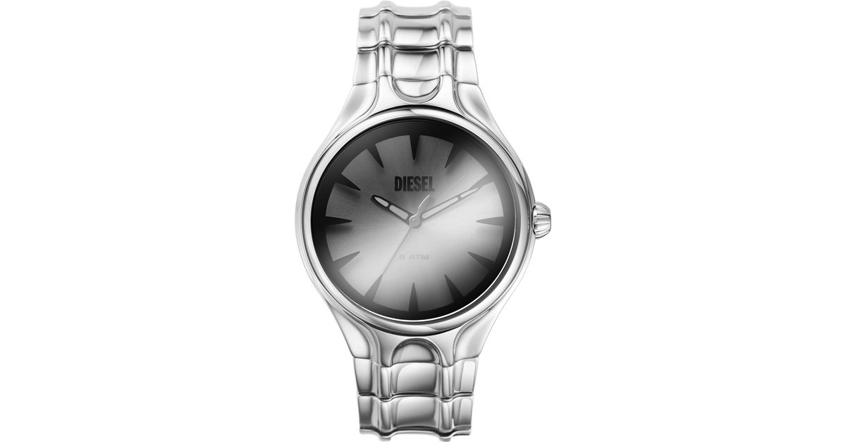 DIESEL Streamline Three-hand Stainless Steel Watch in Metallic for Men ...