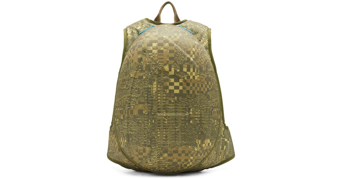 DIESEL Rigid Backpack With Camo Print in Green for Men | Lyst