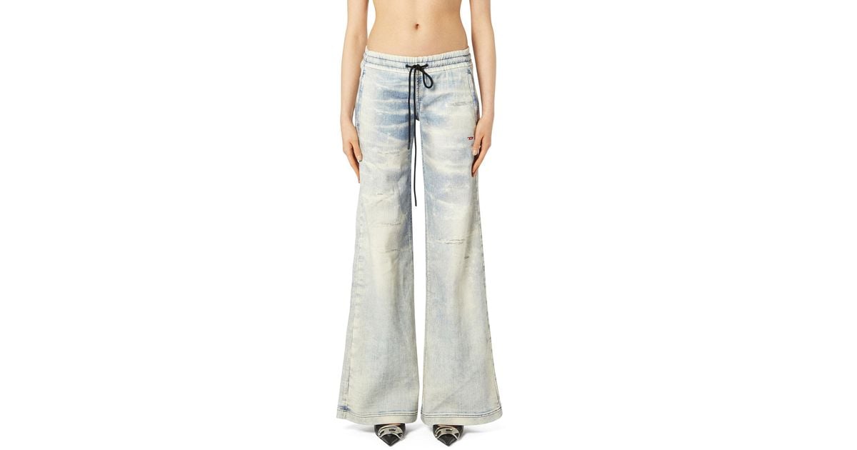 DIESEL Relaxed Low Waist 2078 D-Ainty Joggjeans, Light, Elastic ...