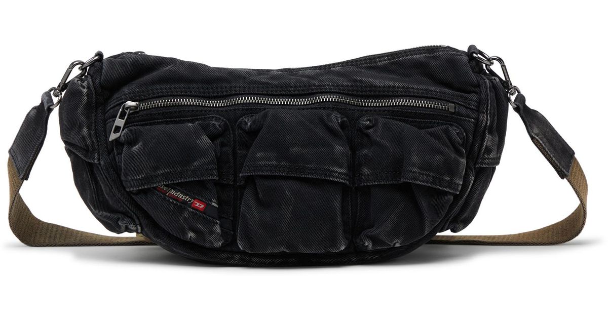 DIESEL Multi-Pkts-Multipocket Bag in Black | Lyst UK