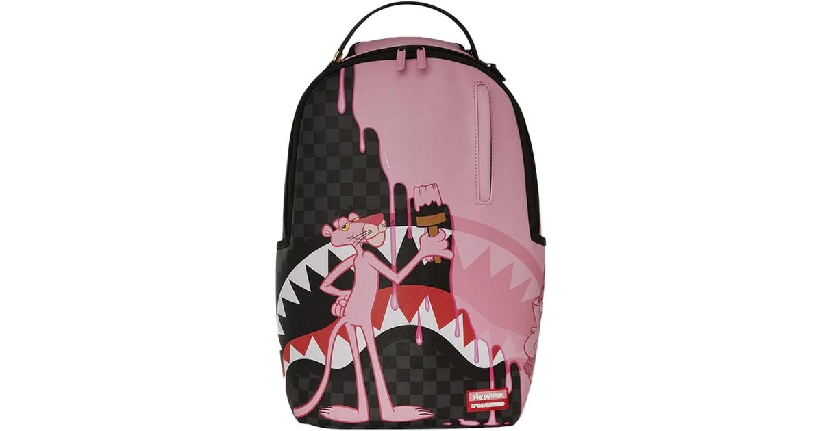 Sprayground Zaino Panther Halfpainted in Red for Men | Lyst