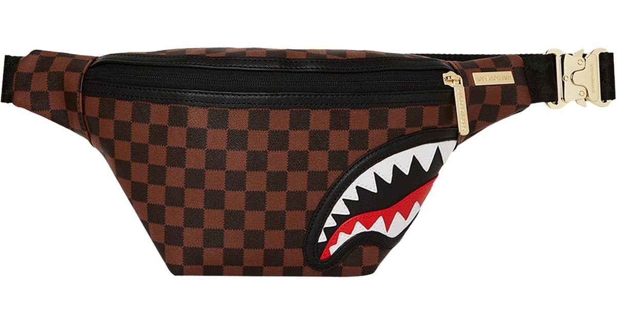 Sprayground Marsupio Sawtooth Sharks in Natural for Men | Lyst