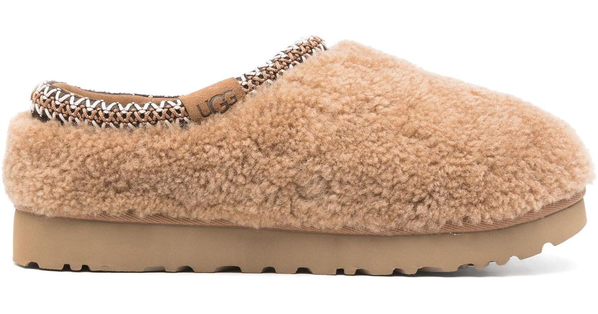 UGG W Tasman Maxi Slides in Brown | Lyst