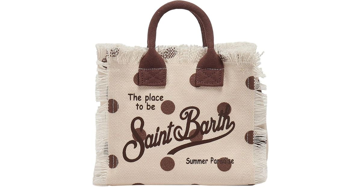 MC2 Saint Barth Borsa Vanity Mini Regular Pois | Lyst UK