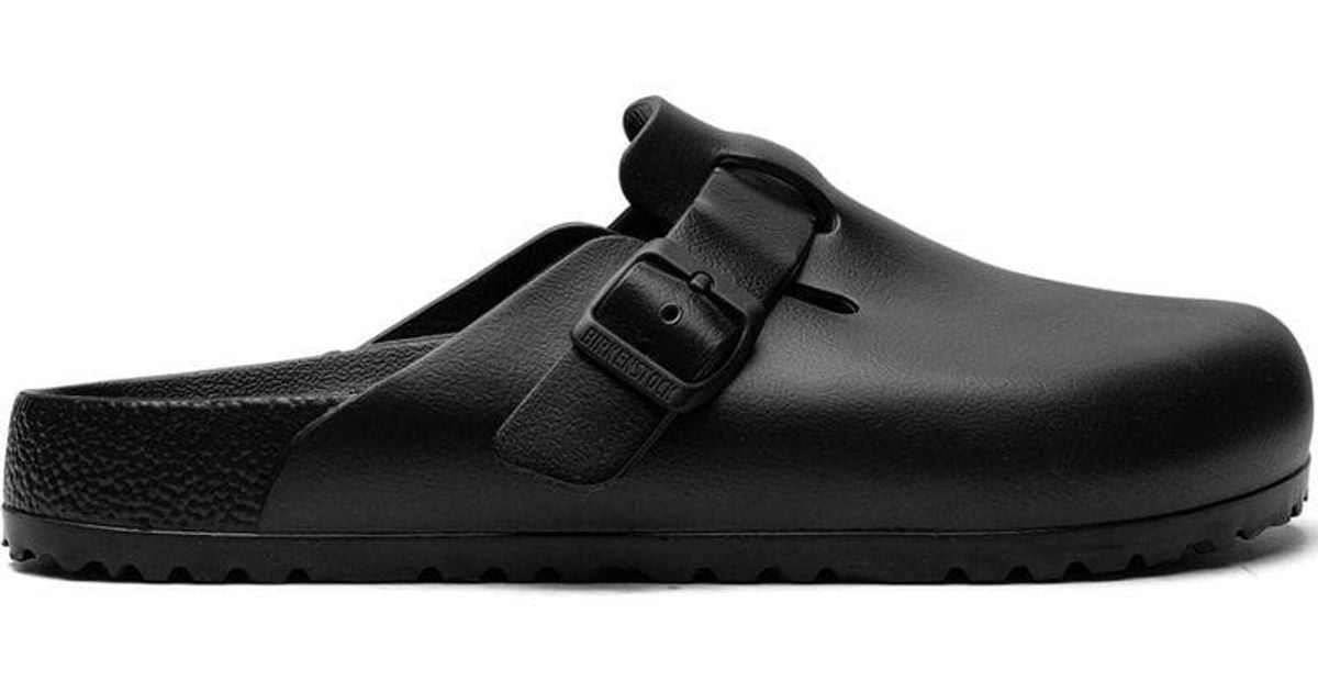 Birkenstock Boston Rubber Sandal in Black for Men | Lyst