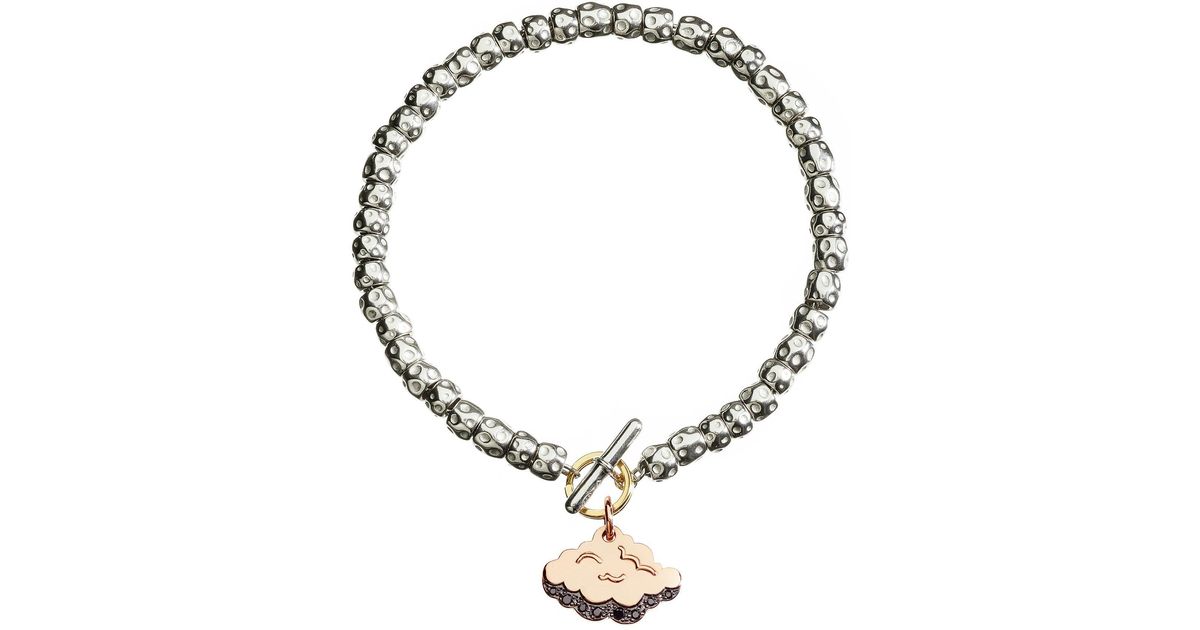 Dodo Granelli Bracelets & Cloud Charm in Metallic | Lyst UK