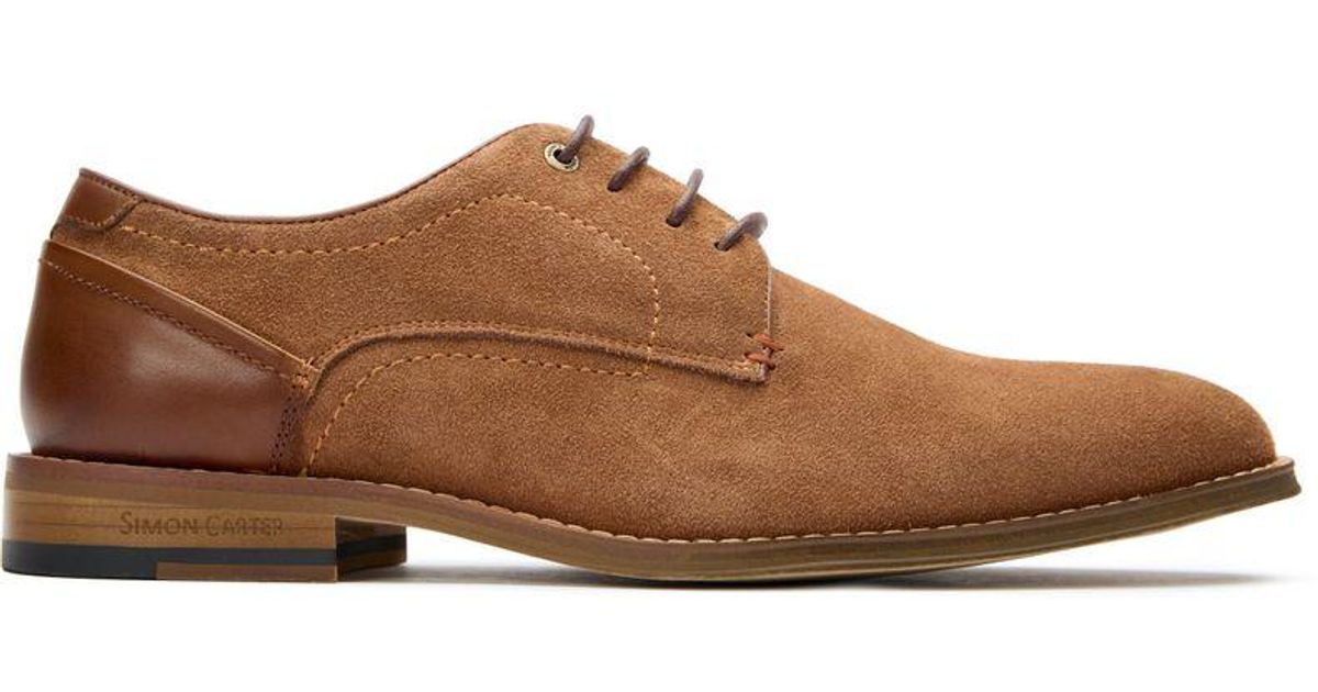 Simon Carter Weir Lace Up Shoes in Brown for Men | Lyst UK