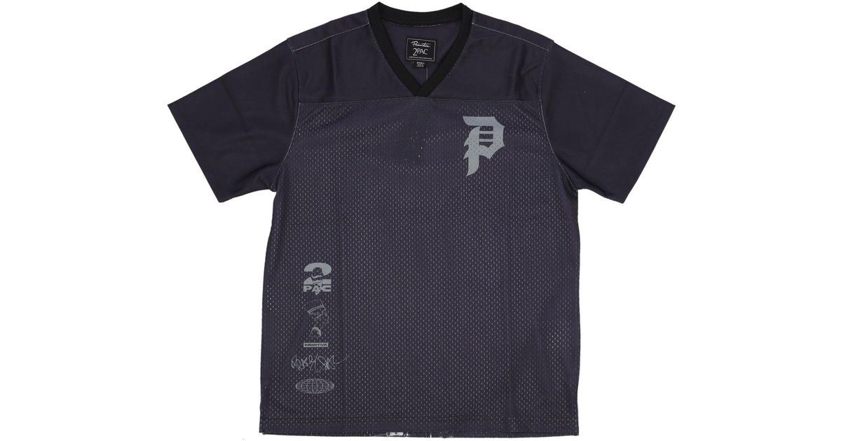 Primitive Skateboarding Icon Mesh Jersey X Tupac in Blue for Men | Lyst