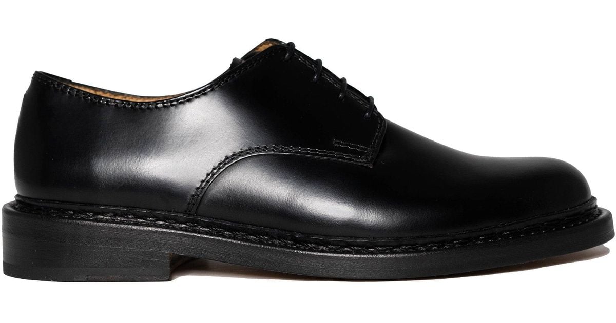 Our Legacy Uniform Parade Leather Shoe in Black for Men | Lyst