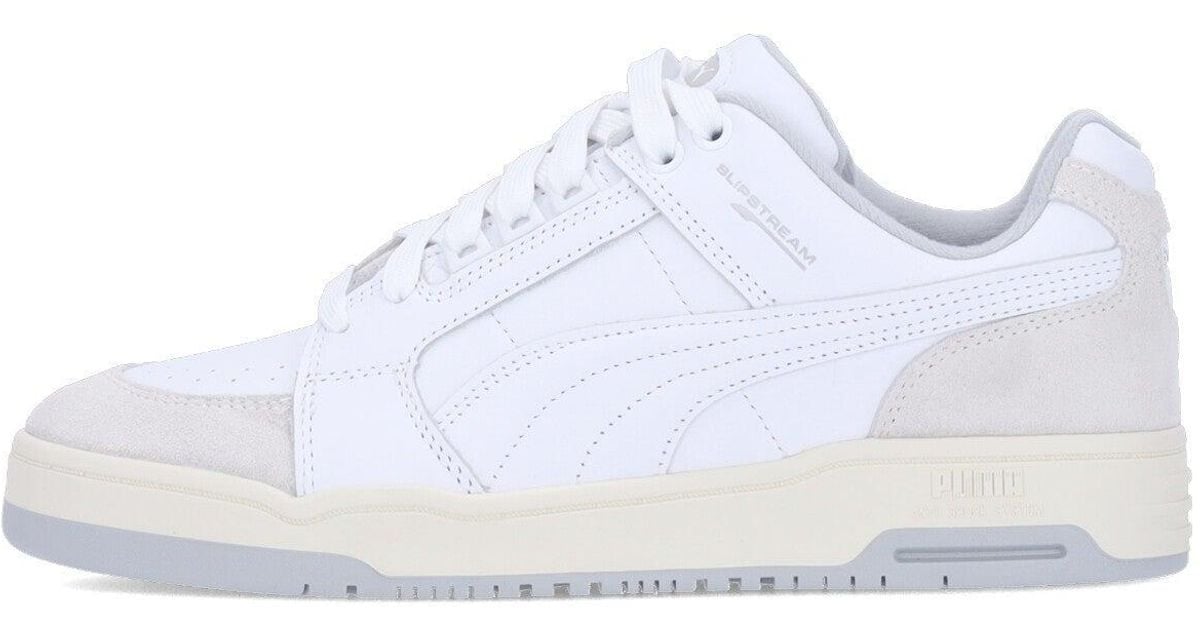 PUMA Slipstream Lo Retro Low Shoe in White for Men | Lyst