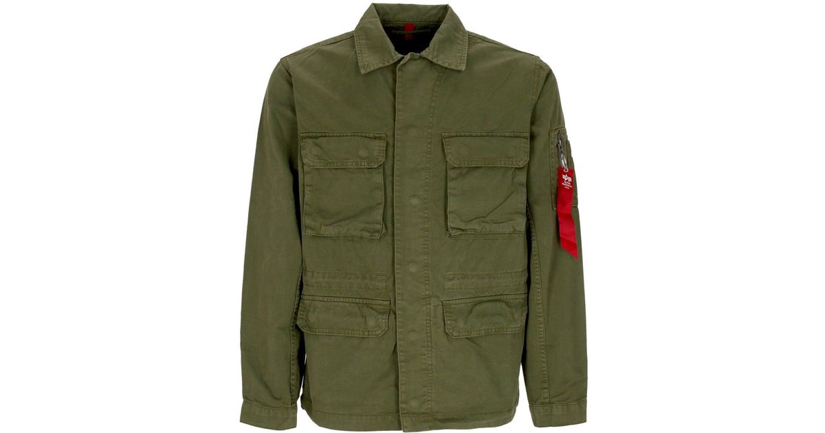 Alpha Industries Workwear Field Jacket Lw in Green for Men | Lyst