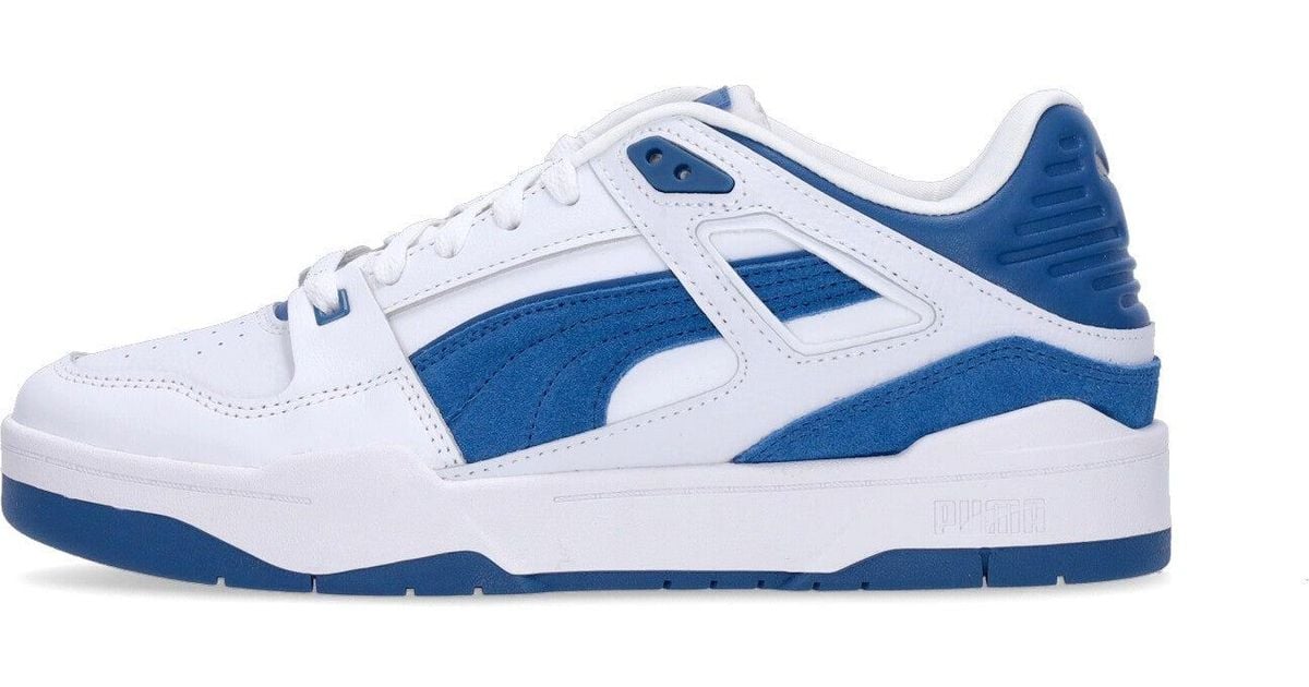 PUMA Low Shoe Slipstream Invdr Suede Fs in Blue for Men | Lyst