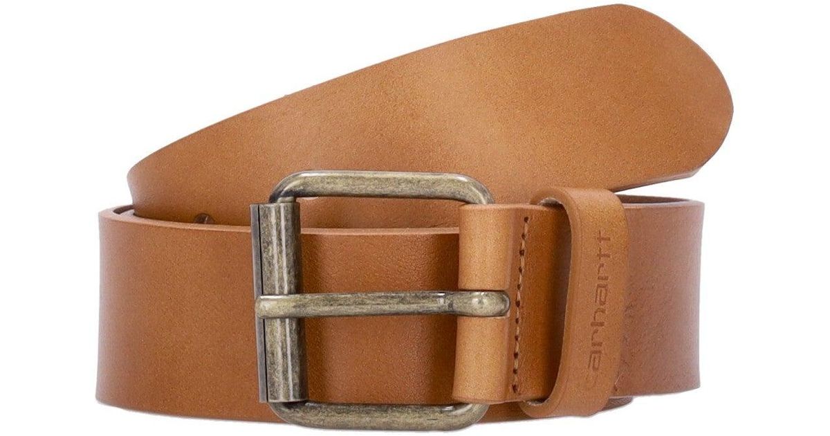 Carhartt Belt Script Belt in Brown for Men | Lyst