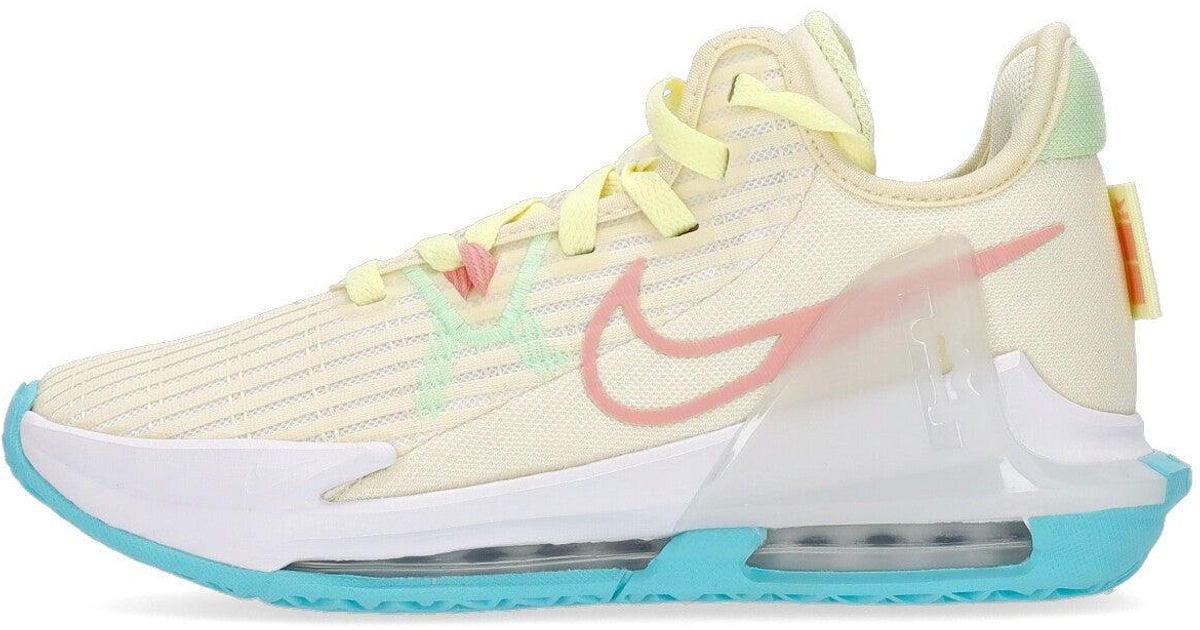 Nike Lebron Witness Vi Coconut Milk/Polarized/Vapor Basketball Shoe in ...