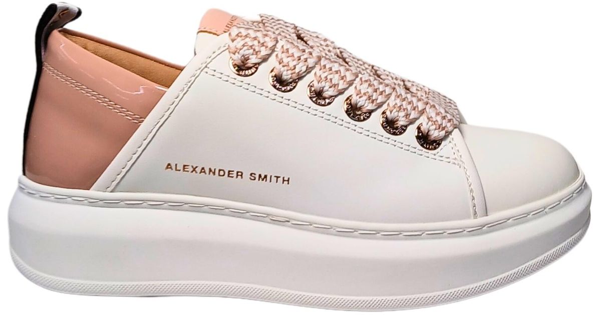 Alexander Smith Shoes Wembley - Pastel Rose in White | Lyst