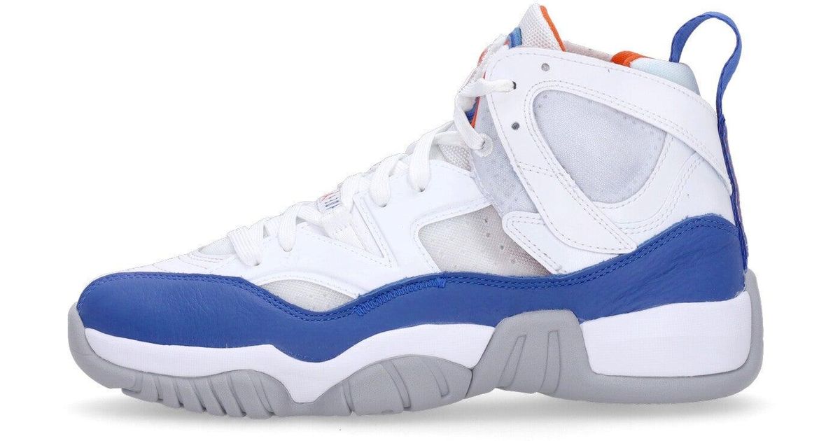 Nike Jumpman Two High Shoe Trey in Blue for Men | Lyst
