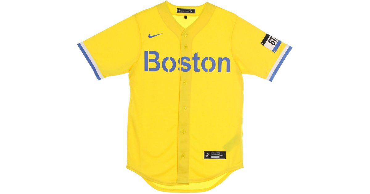 Nike Mlb Official Replica Jersey City Connect Bosred Baseball Jacket in ...