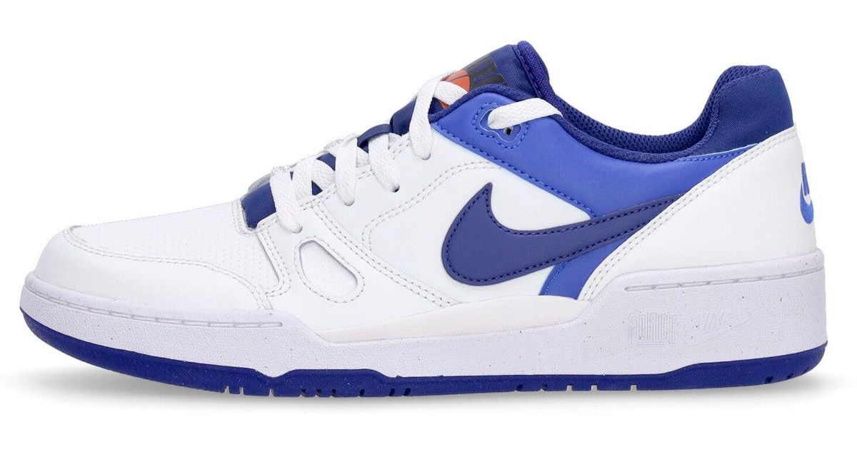 Nike Full Force Low Summit/Deep Royal/Racer Low Shoe in Blue for Men | Lyst