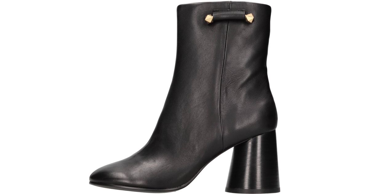 Ash Leather Ankle Boots with Synthetic Outsole in Black | Lyst
