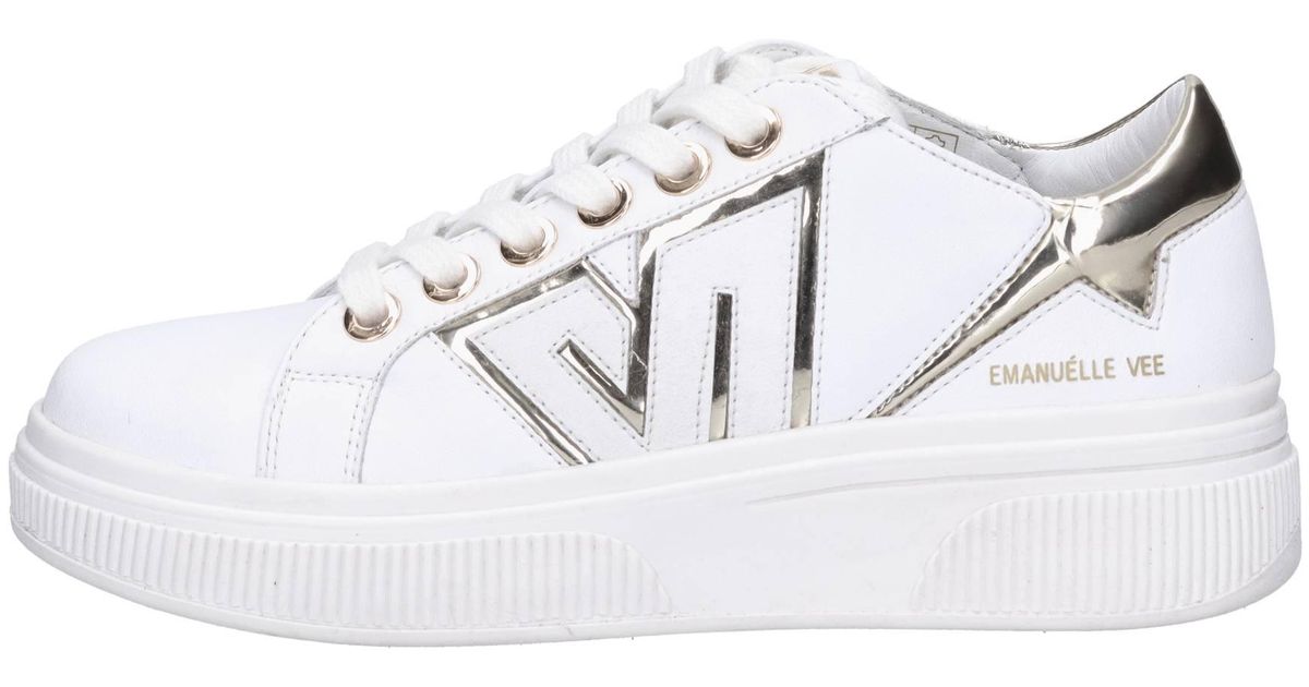 Emanuélle Vee Sneakers in White | Lyst