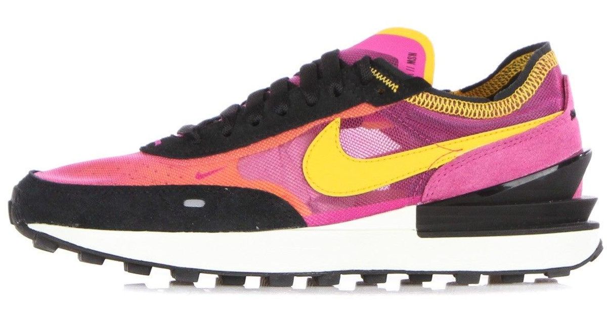 Nike Waffle One Active Low Shoe Fuchsia/University for Men | Lyst