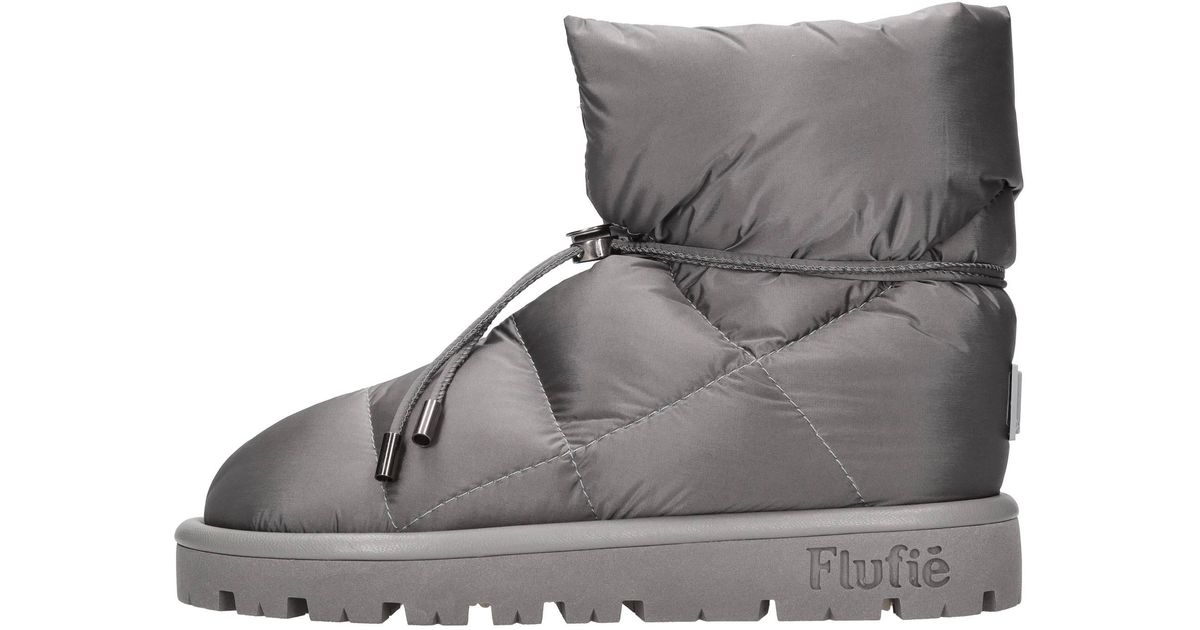 Flufié Boots in Gray | Lyst