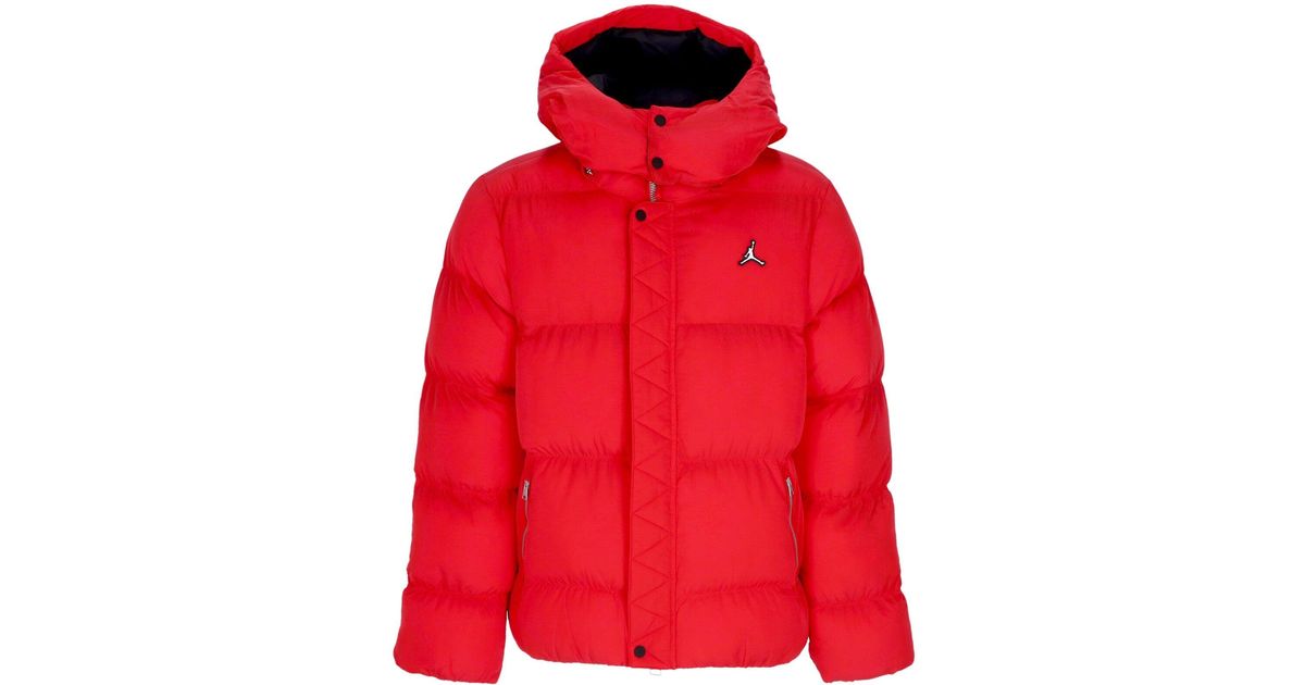Nike 'Essentials Statement Puffer Jacket Fire in Red for Men | Lyst