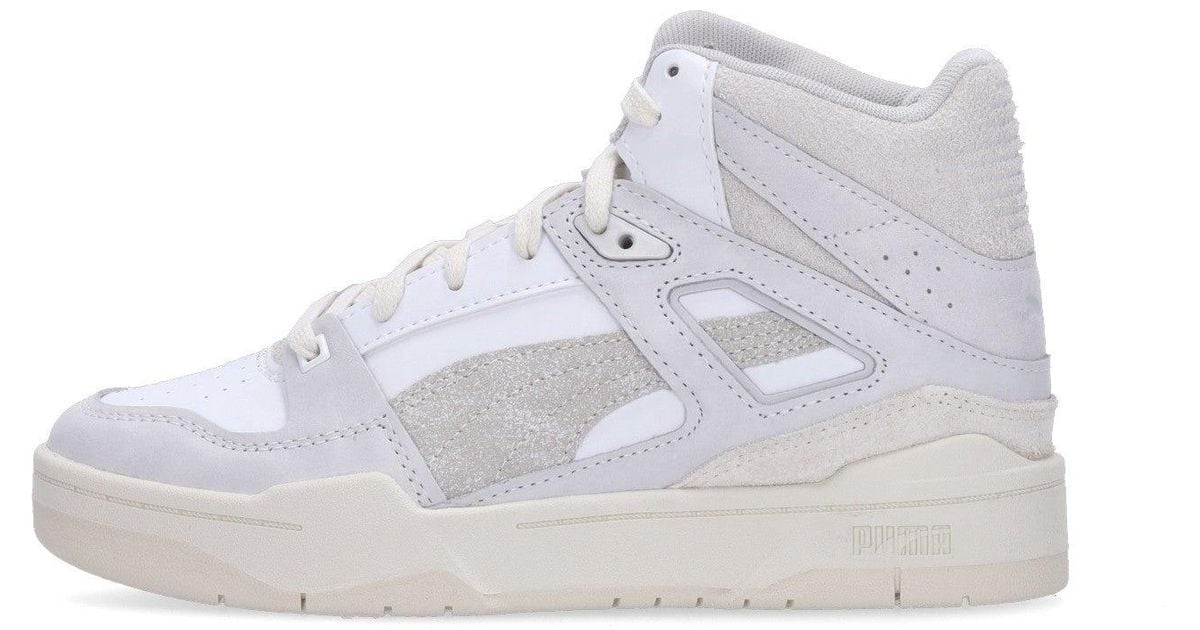 PUMA Slipstream Hi Thrifted Wns High Shoe/Frosted Ivory in White | Lyst