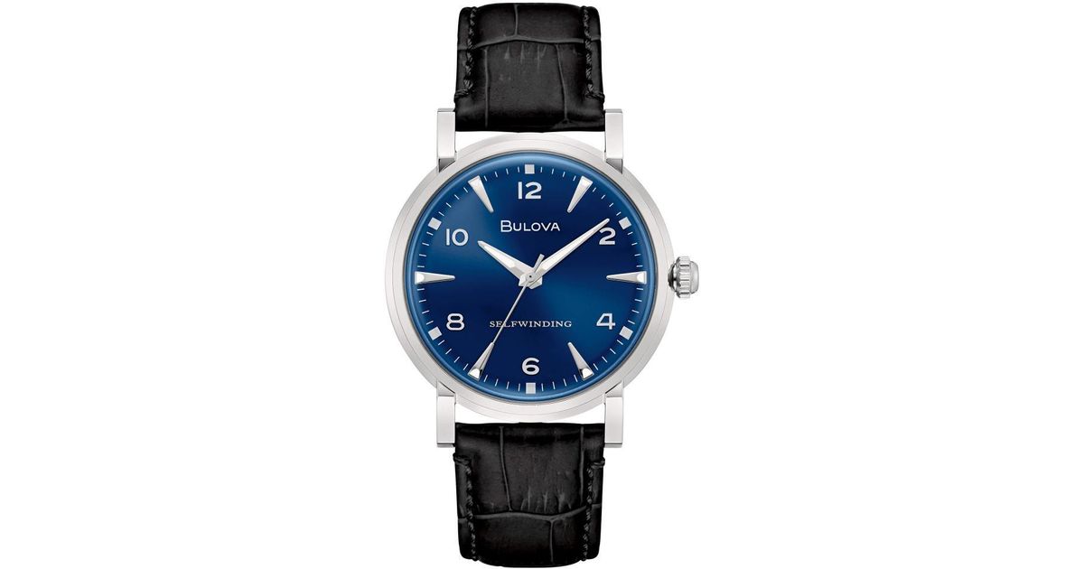 Bulova Clipper 96A242 in Blue for Men | Lyst