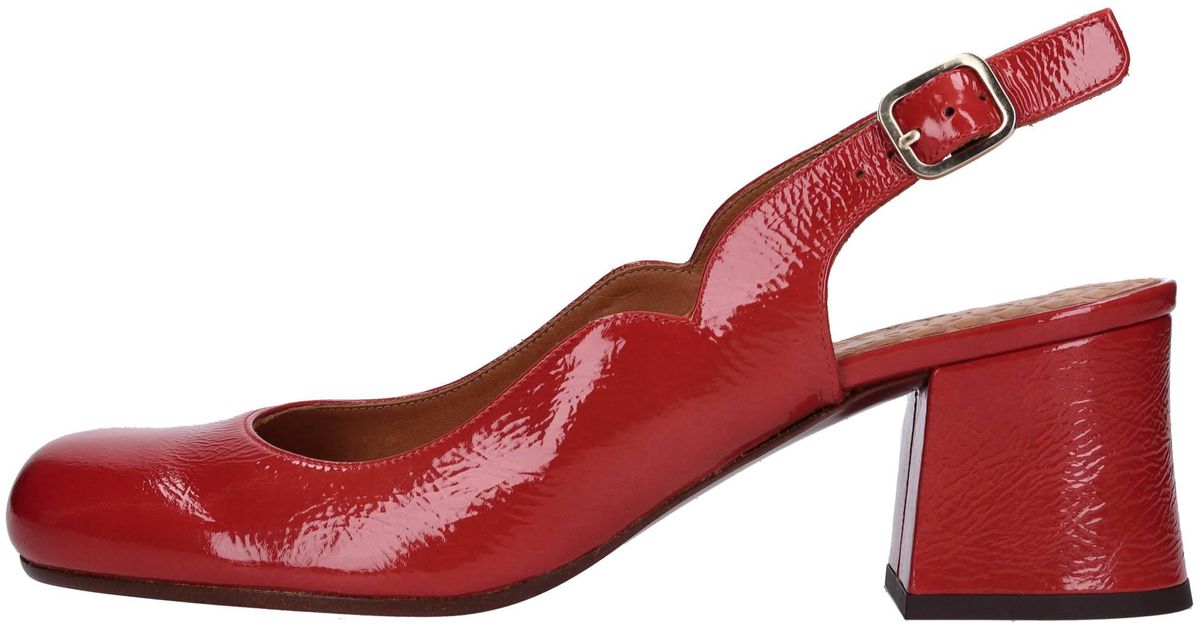 Chie Mihara With Heel in Red | Lyst